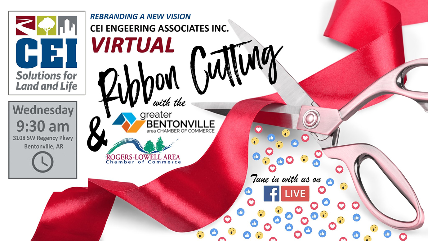 Virtual Ribbon Cutting Held at Bentonville Office - CEI